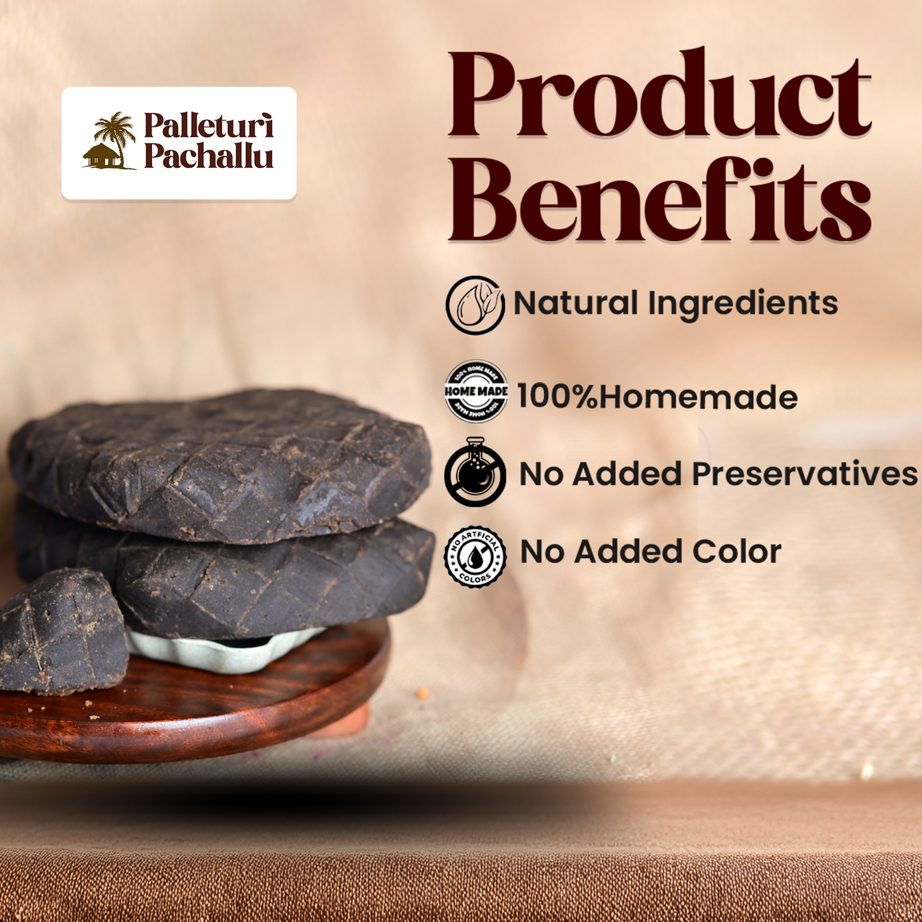 Thati Bellam(Palm Jaggery) – PalleturiPachallu